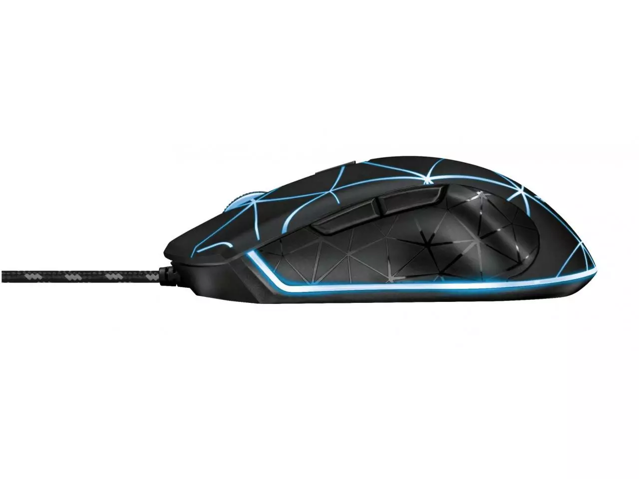 Mouse Trust Gamer GXT 133 Locx Illuminated Óptico 4000dpi LED Preto USB ...
