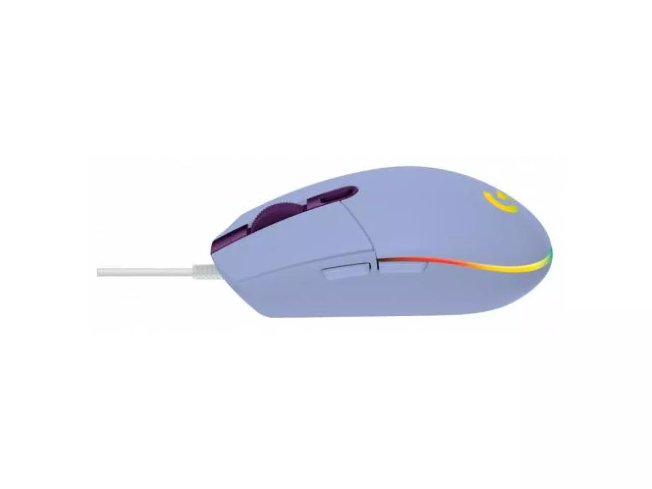 Mouse Gamer Logitech G203 Lightsync Rgb 8000dpi Lilás Usb — Hardstore