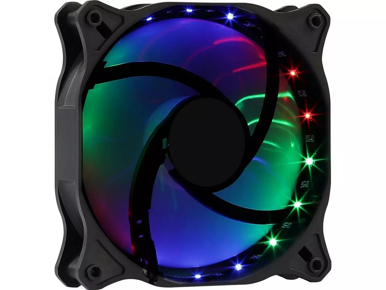 FAN Cooler Aerocool 120mm LED RGB COSMO 12 FRGB — HARDSTORE Informática ...