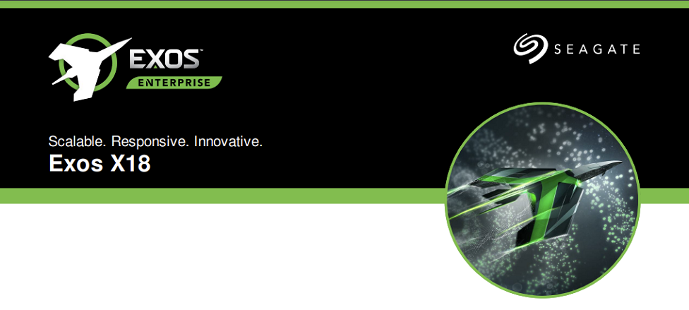 HD Seagate 14TB Exos Enterprise X18 7200RPM 256MB 3,5" SAS 12Gb/s ...