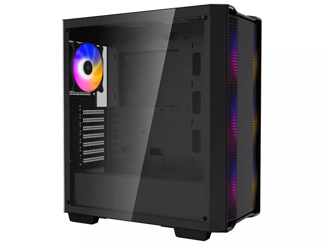 Gabinete Deepcool CC560 FS, Lateral em Vidro Temperado, 4 Fans 120mm ...